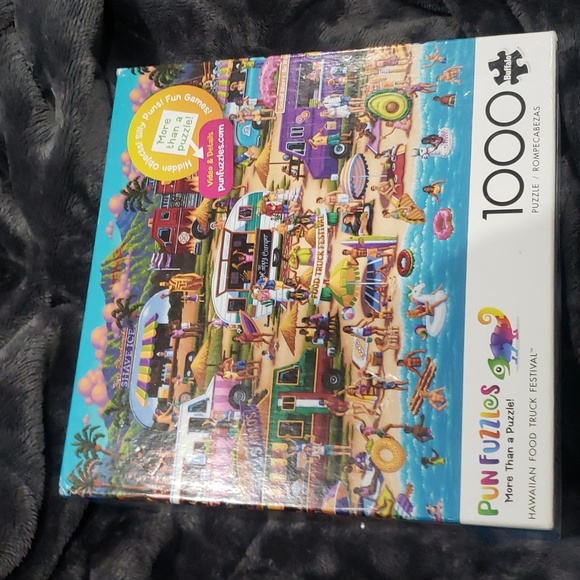 Buffalo David Bitton | Toys | Pun Fuzzles Hawaiian Food Truck Festival ...